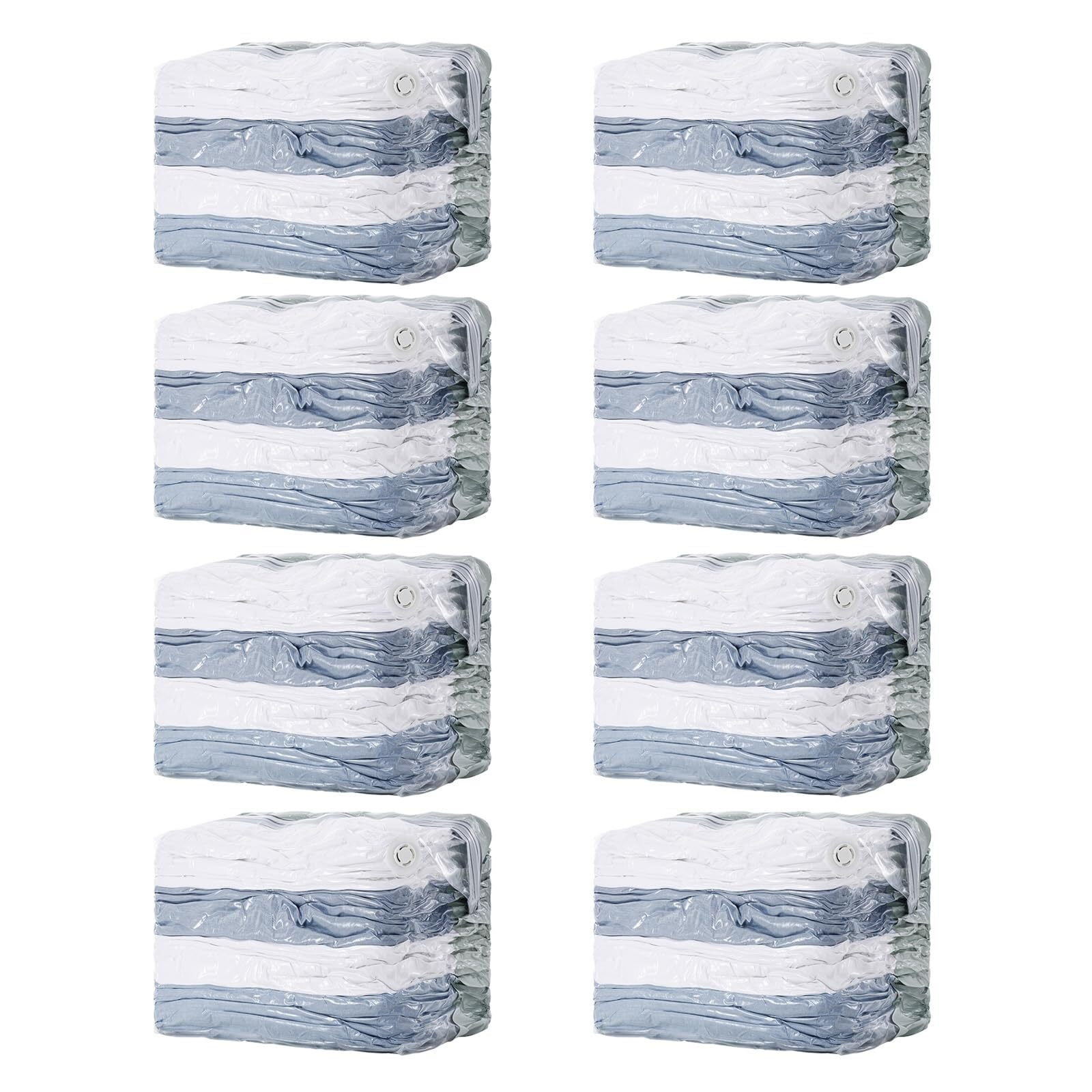 QING 6 Pack Vacuum Storage Bags, Jumbo Cube (31x40x15 Inch), Extra ...