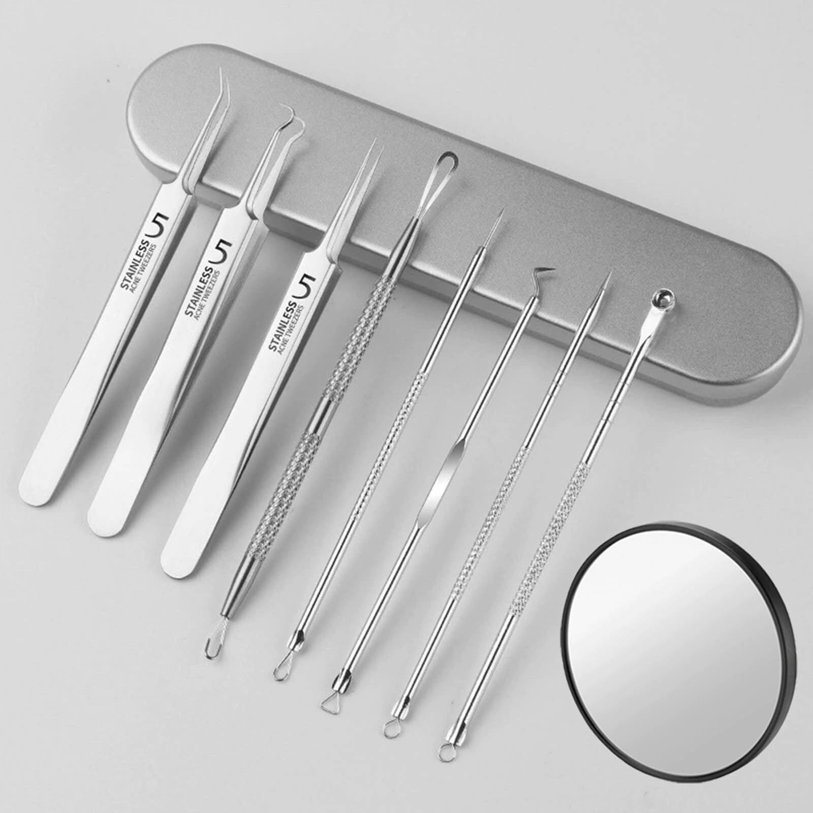 QING Blackhead Tools,Black Head Tools,Blackhead Remover, Stainless ...