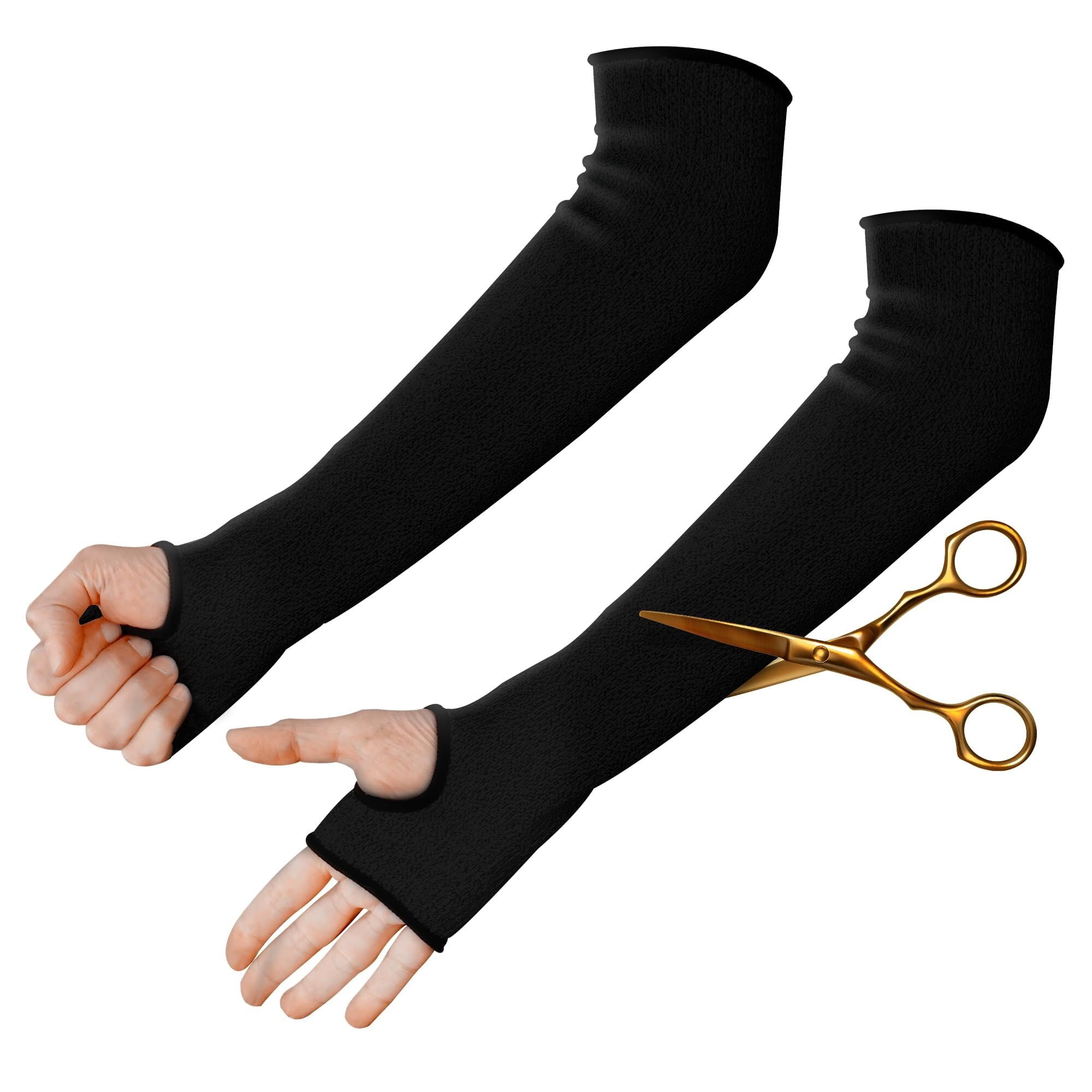 QING Guard Dog Security Cut Resistant Sleeves for Men & Women, Arm ...