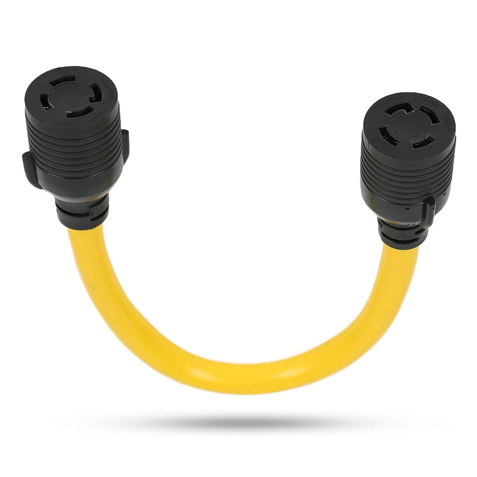 QING L14-30R to L14-30R Generator Adapter Cord, 30 Amp Generator ...