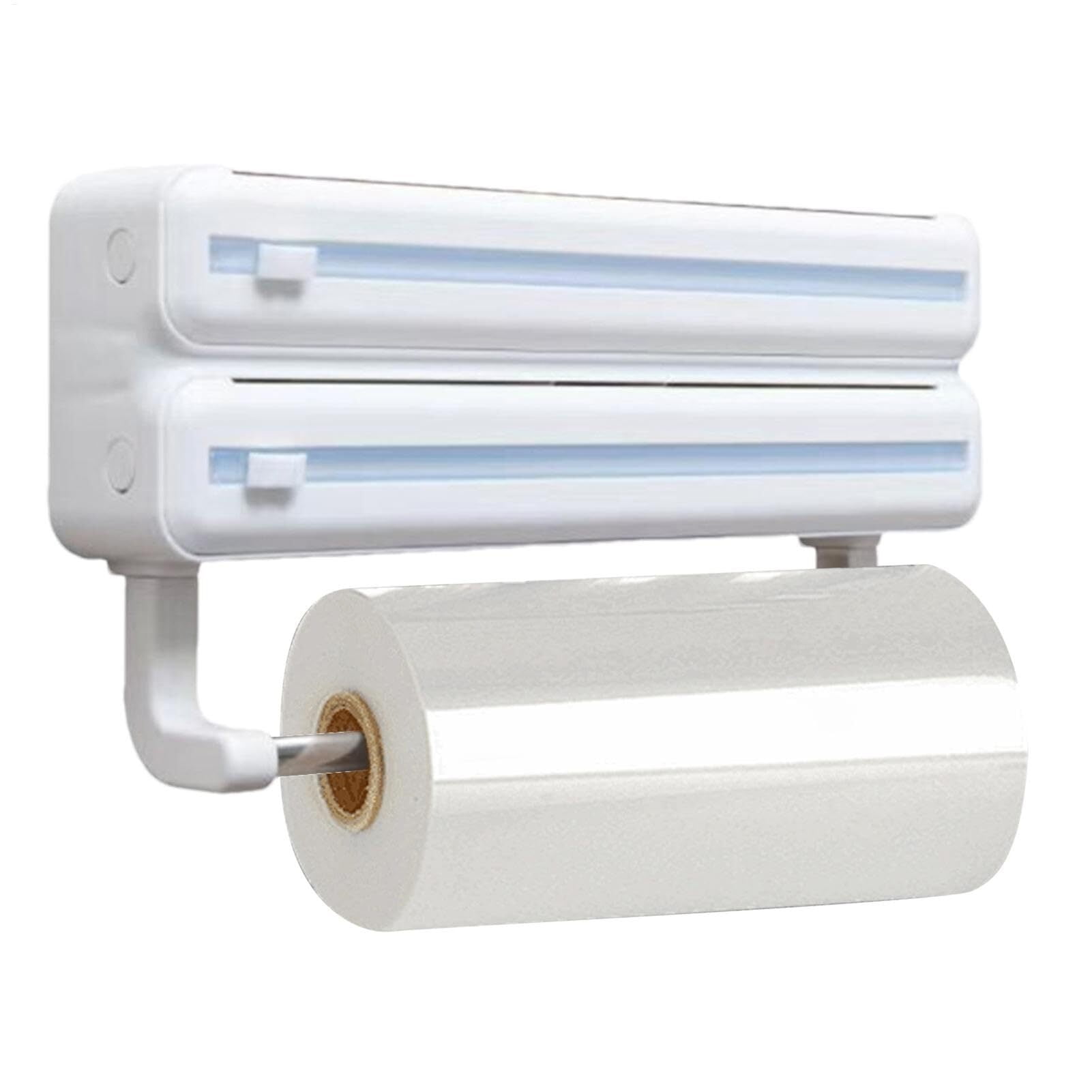 QING Magnetic Cling Film Dispensers | Wall-Mounted Roll Holder, Wall ...