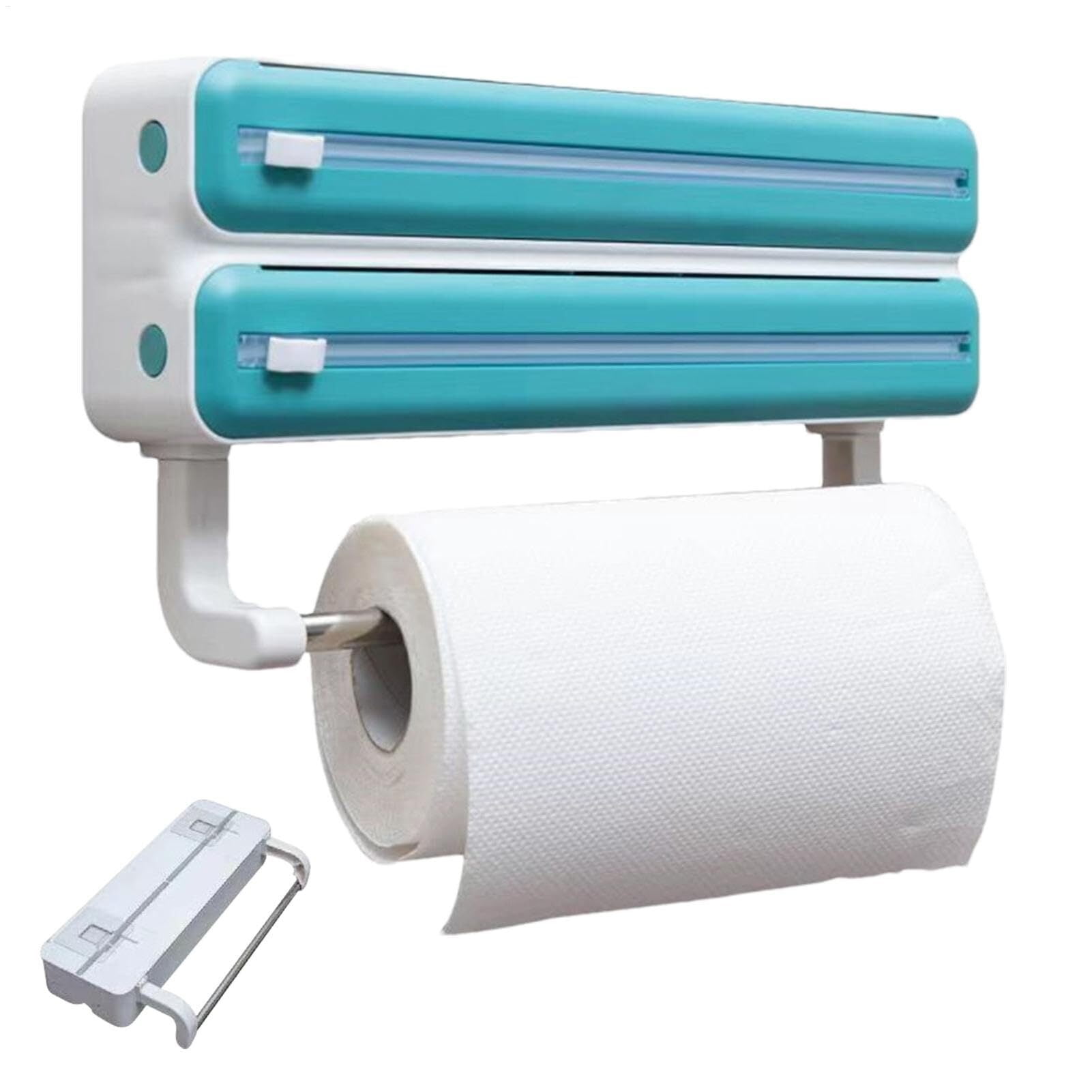 QING Magnetic Cling Film Dispensers | Wall-Mounted Roll Holder, Wall ...