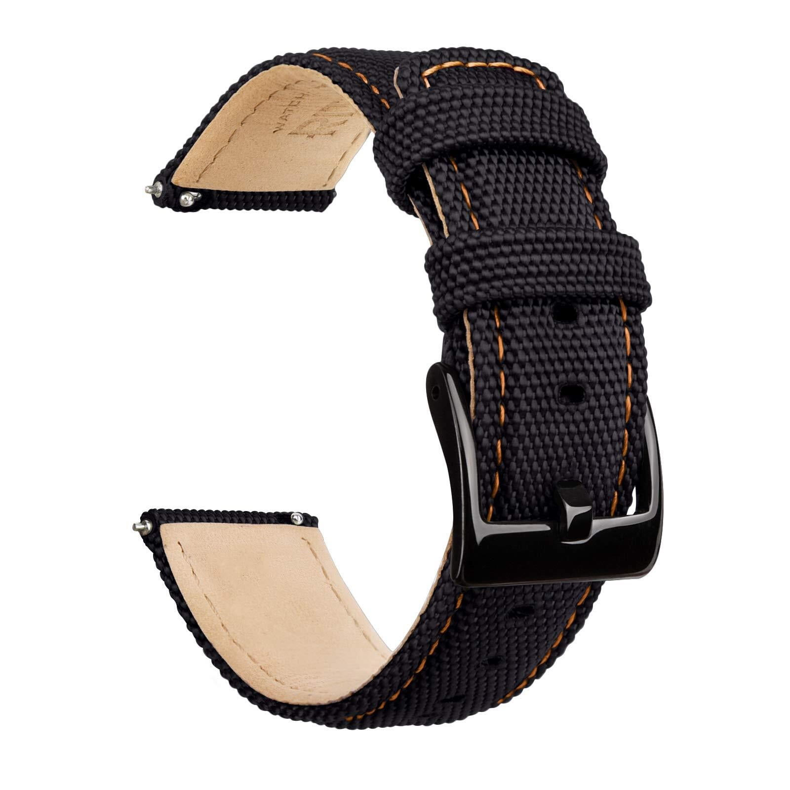 QING Sailcloth Watch Band Quick Release Watch Strap Compatible with ...
