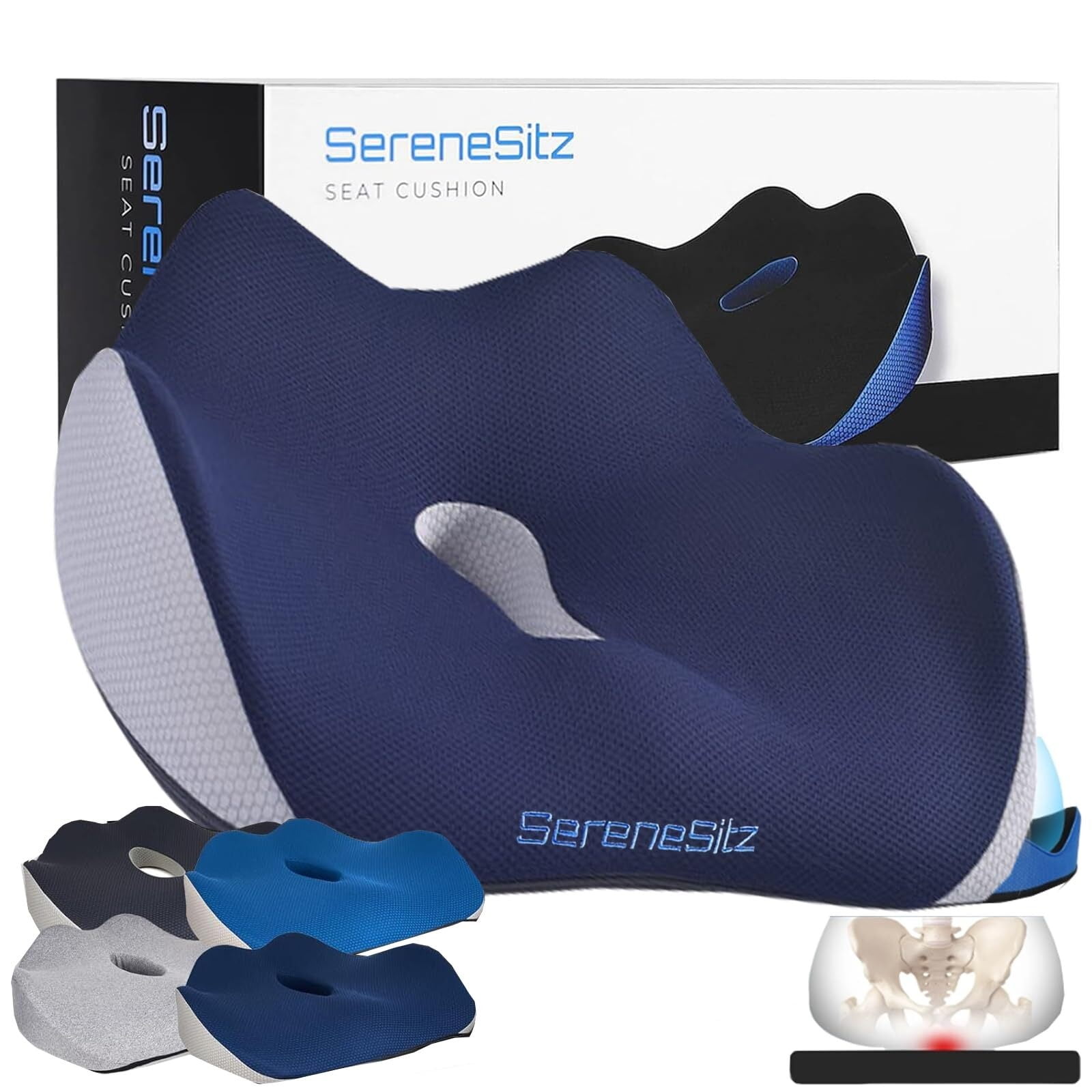 QING Serene Sitz Orthopedic Seat Cushion, Serensitz Orthopedic Seat ...