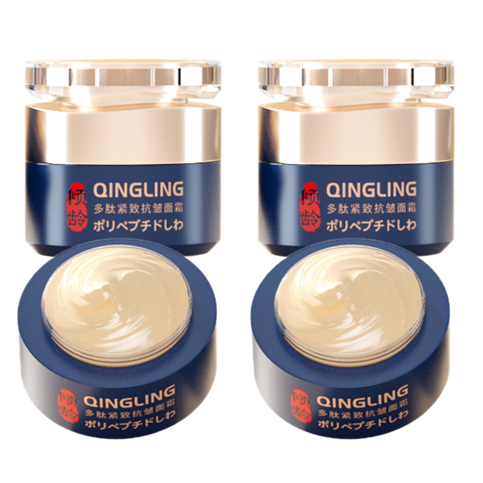 QINGLING Face Cream, Qingling BCA3 Wrinkle Removal Cream, Peptide ...