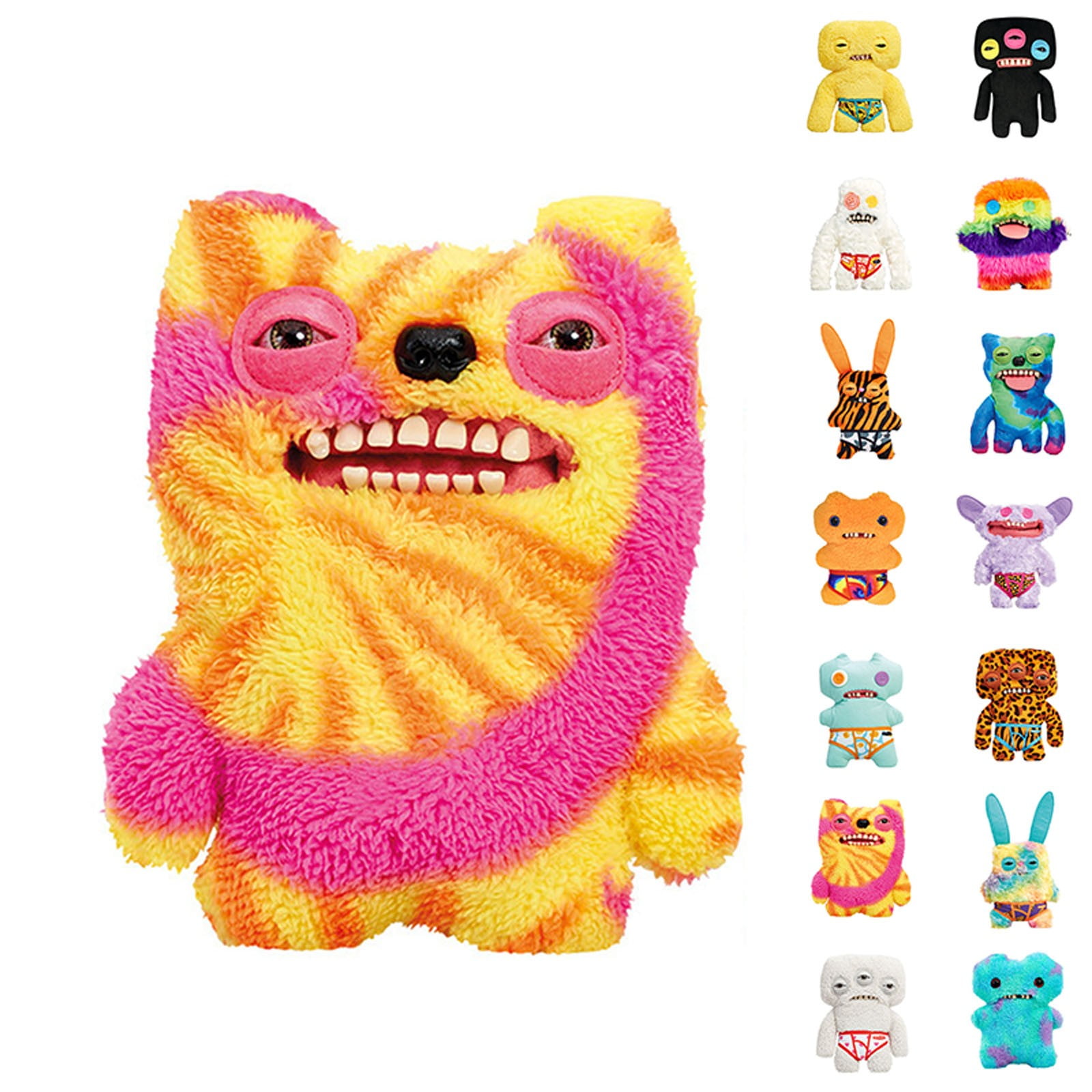 QIOIUPZ 9" Fuggler Laboratory Misfits Edition, Old Tooth Tie-Dye Funny ...