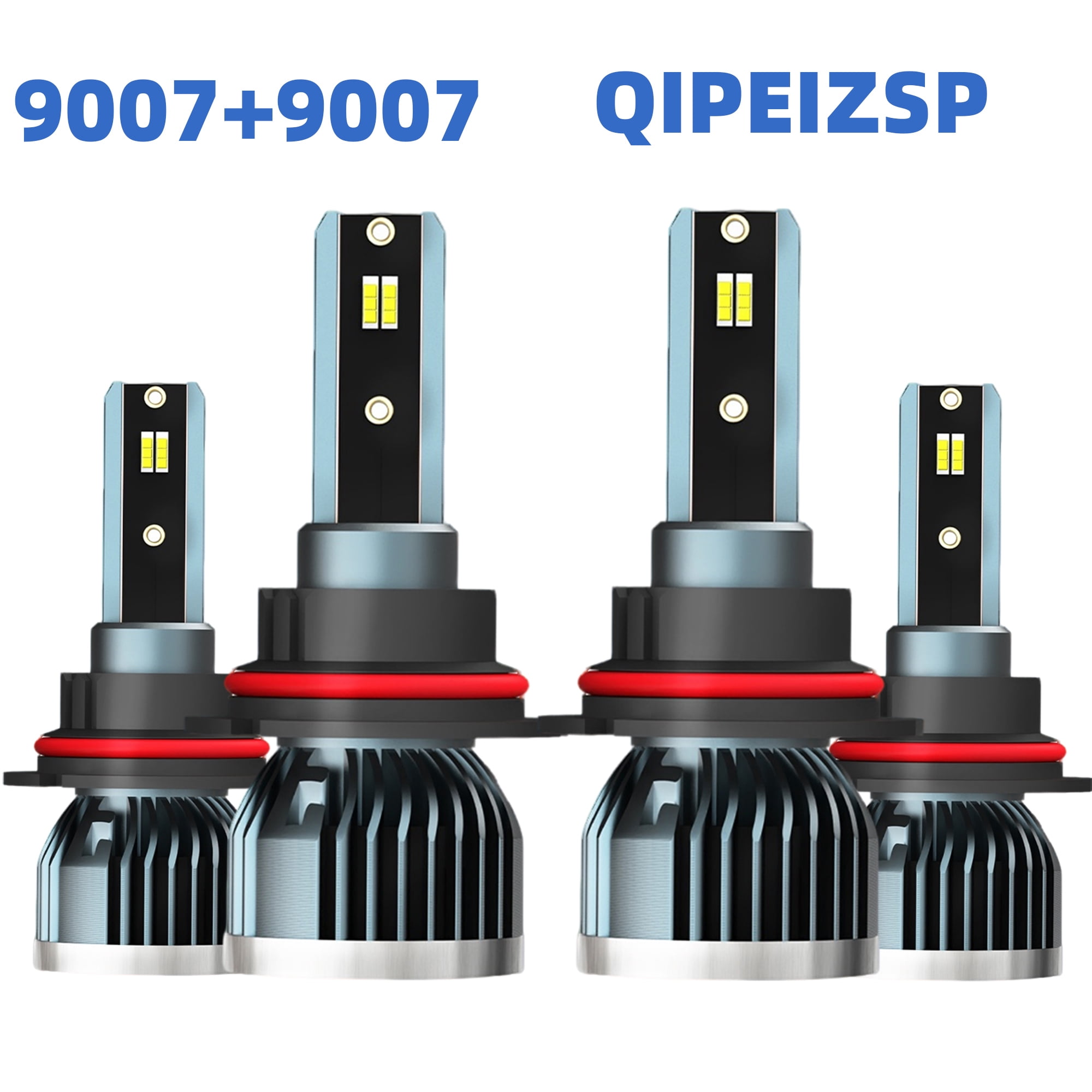 QIPEIZSP Fit for Nissan Pathfinder 2005-2012 9007+9007 LED Headlight ...