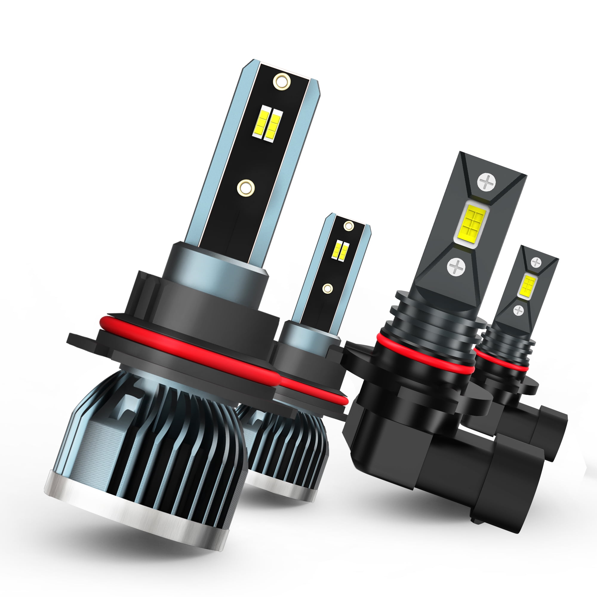 QIPEIZSP compatible with Ford F-150 2001 2002 2003 LED Headlight Bulbs ...