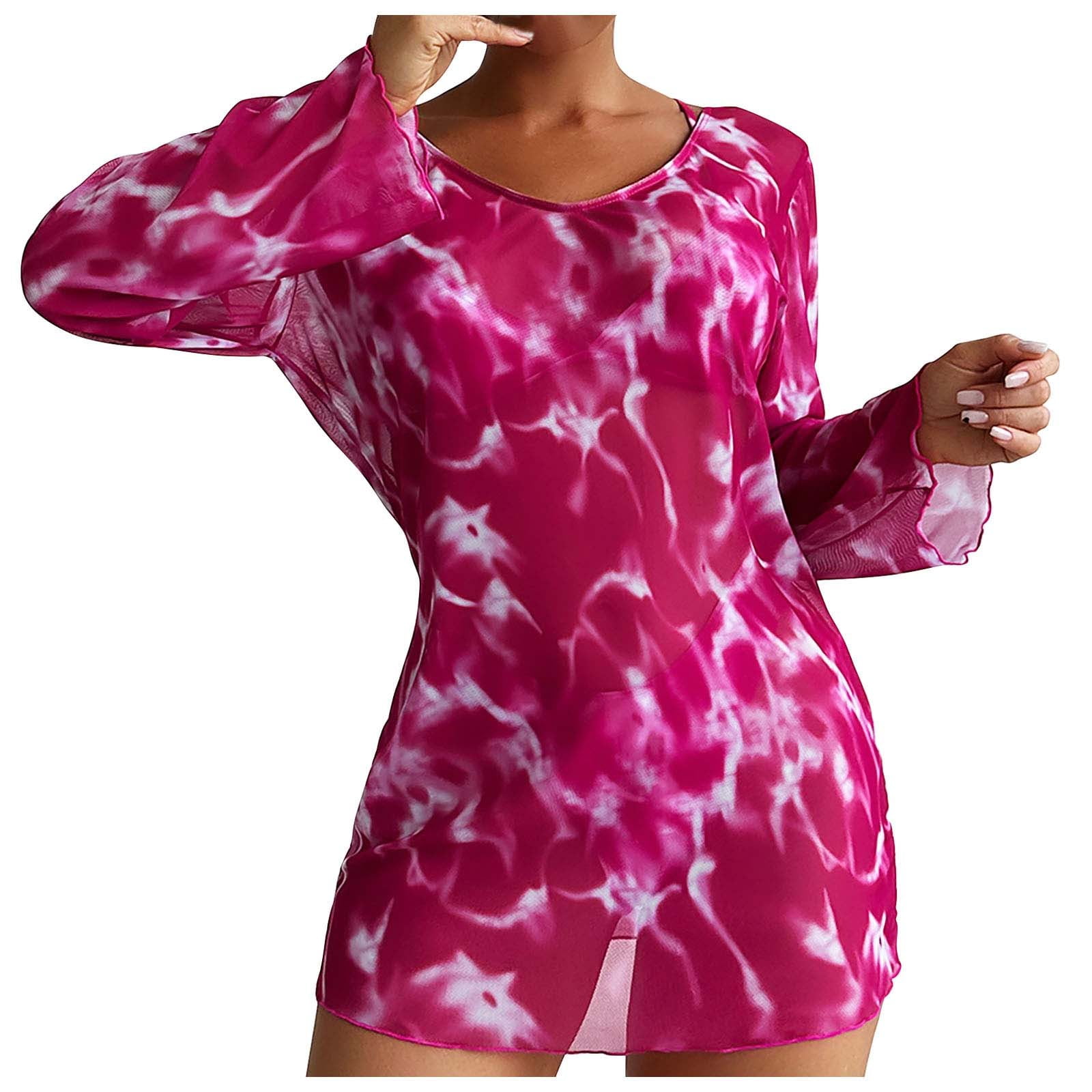 Qipopiq Bikinis For Women With Bikini Cover Up Open Front Printed