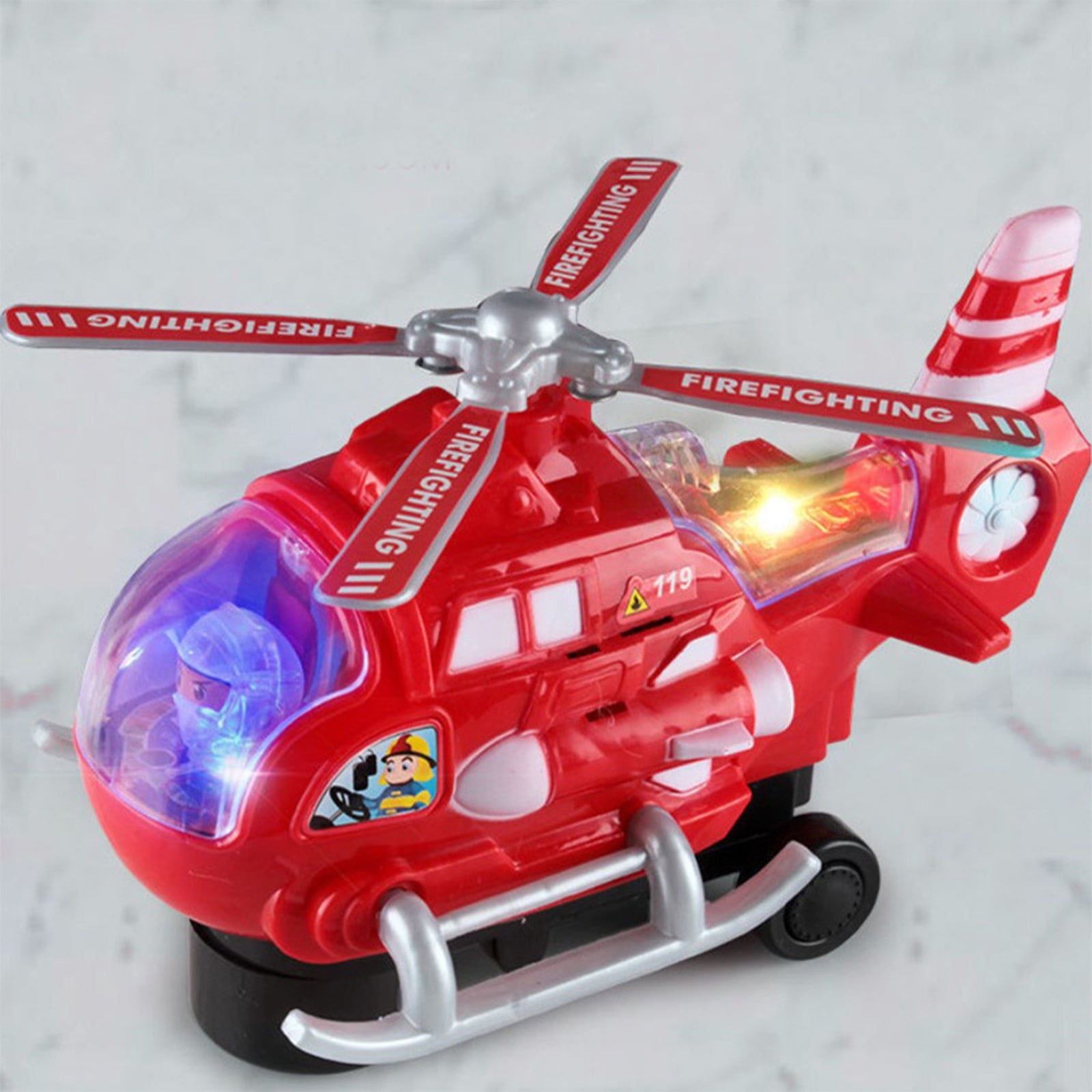 QIPOPIQ Clearance Car Model Toys Helicopter With Helicopter Toy, 4D ...