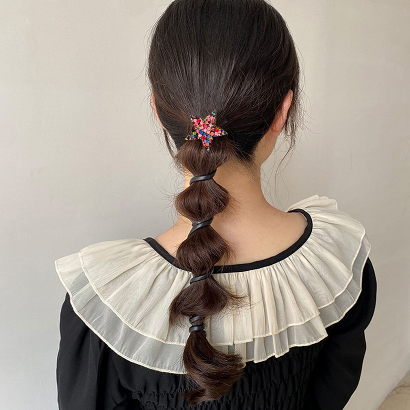 QIPOPIQ Clearance Hair Clippers Hair Clippers Head Rope Hair Ring Girl ...