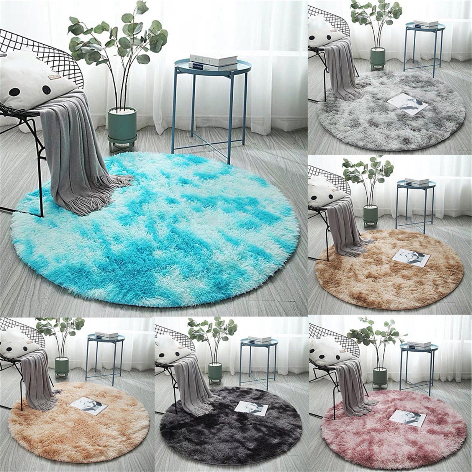 QIPOPIQ Clearance Rugs, Modern Area Ultra Soft Rugs Rug Home Room Plush ...