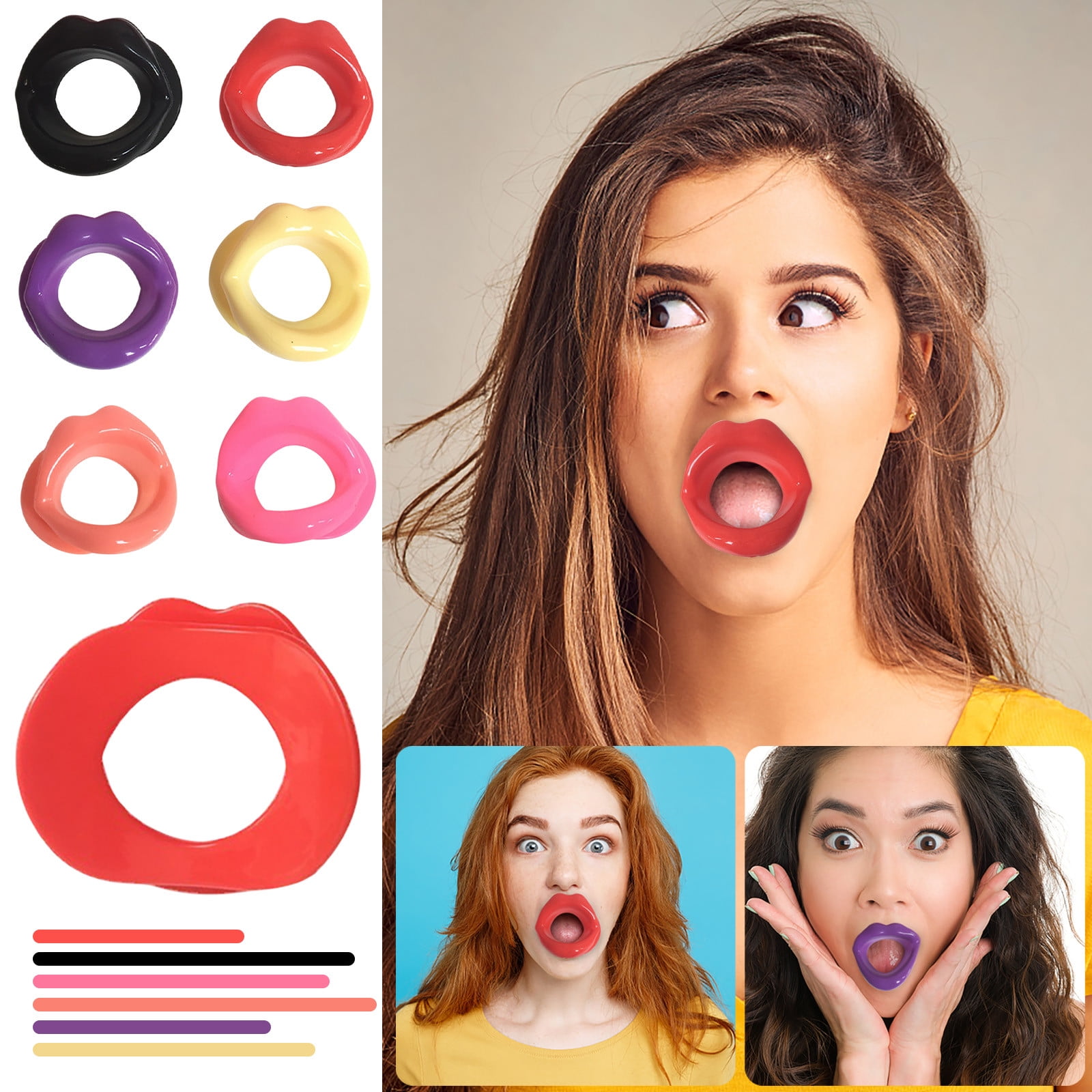 QIPOPIQ Clearance Styling Tools Styling Tools Trainer Oral Facelift Lip ...