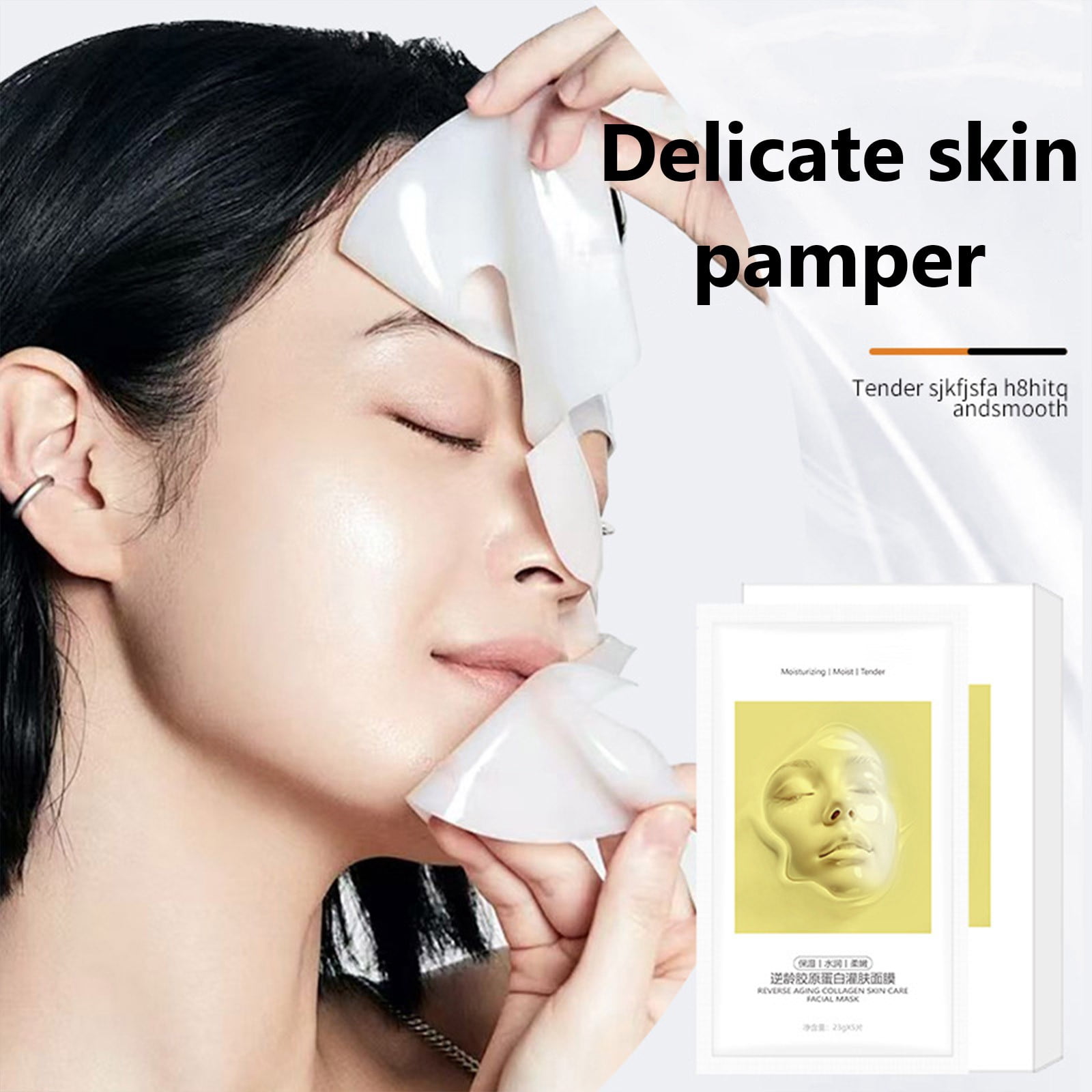 QIPOPIQ Deep Collagen Retinol Tension Boost Up Mask Set | V-Line ...