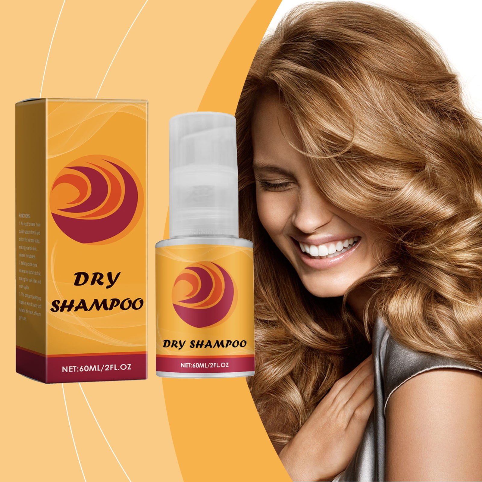 QIPOPIQ Dry Shampoo, Instantly Fresh Volumizing Hair Dry Shampoo ...