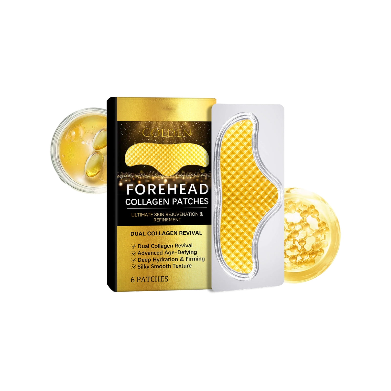 QIPOPIQ Forehead Wrinkle Patches Anti Forehead Wrinkle Patch, Facial ...