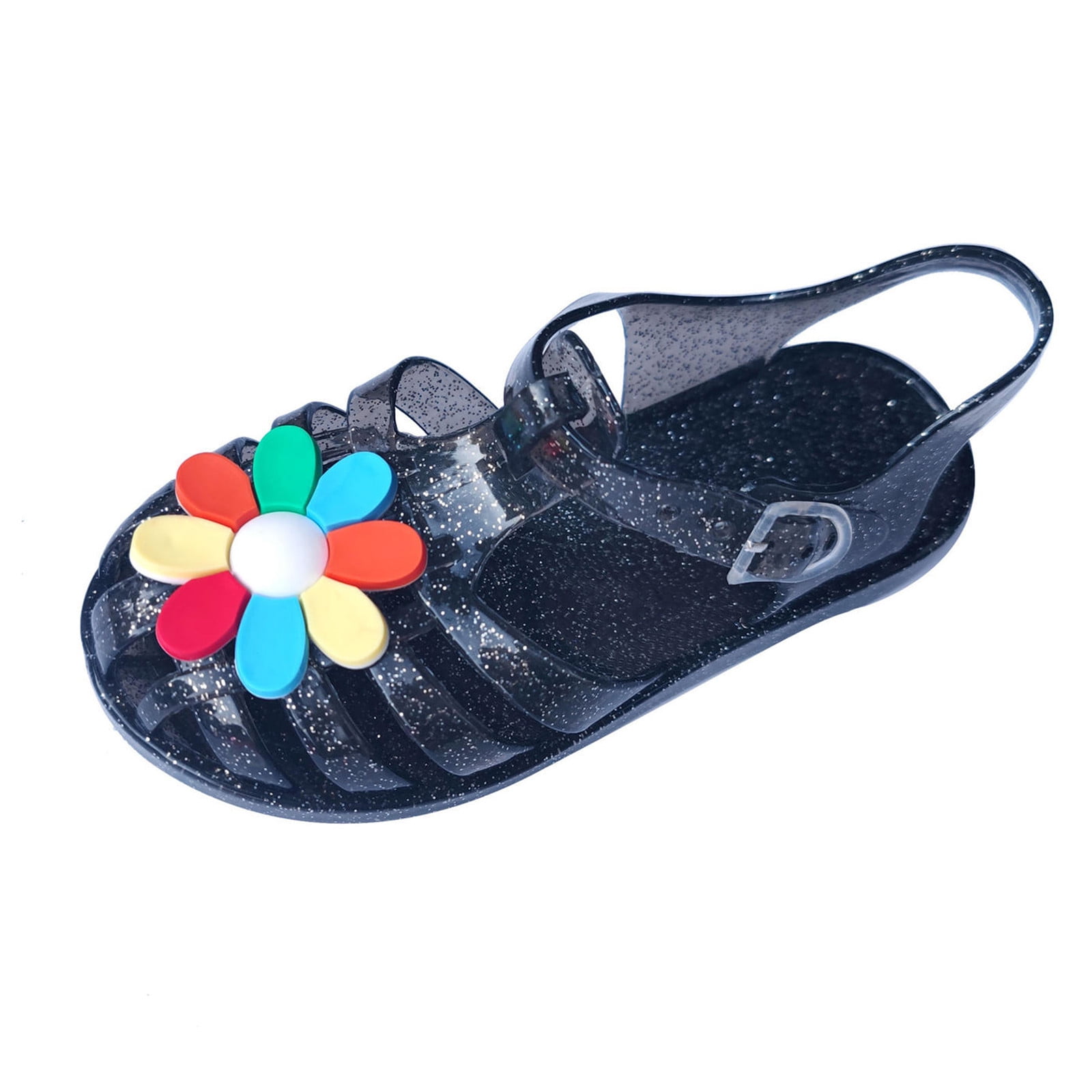 Qipopiq Jelly Shoes For Girls Snow Queen Princess Birthday Sandals For