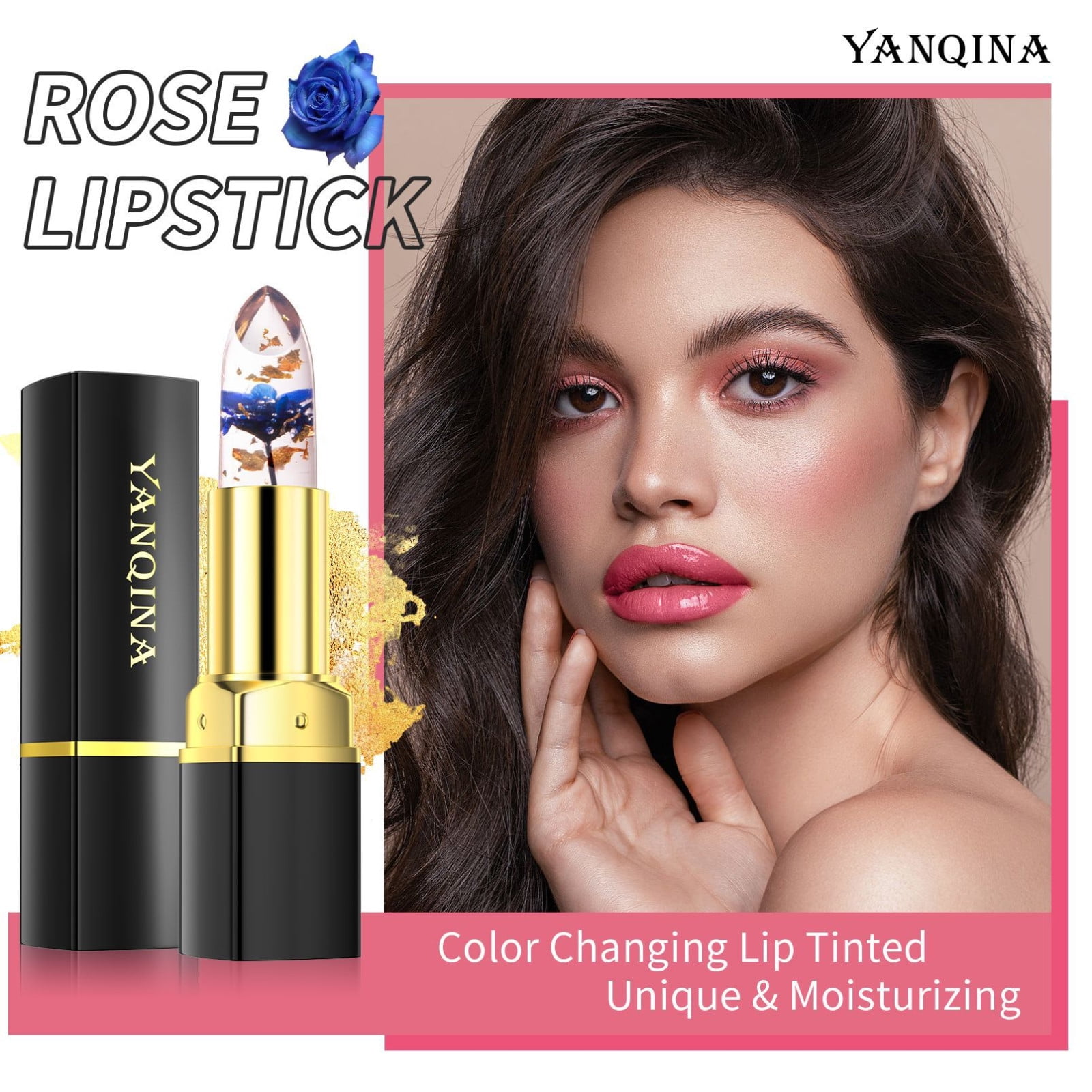 QIPOPIQ Lipstick Lipstick Temperature Flower Jelly Change Moisturizer ... QIPOPIQ Lipstick Lipstick Temperature Flower Jelly Change Moisturizer ...