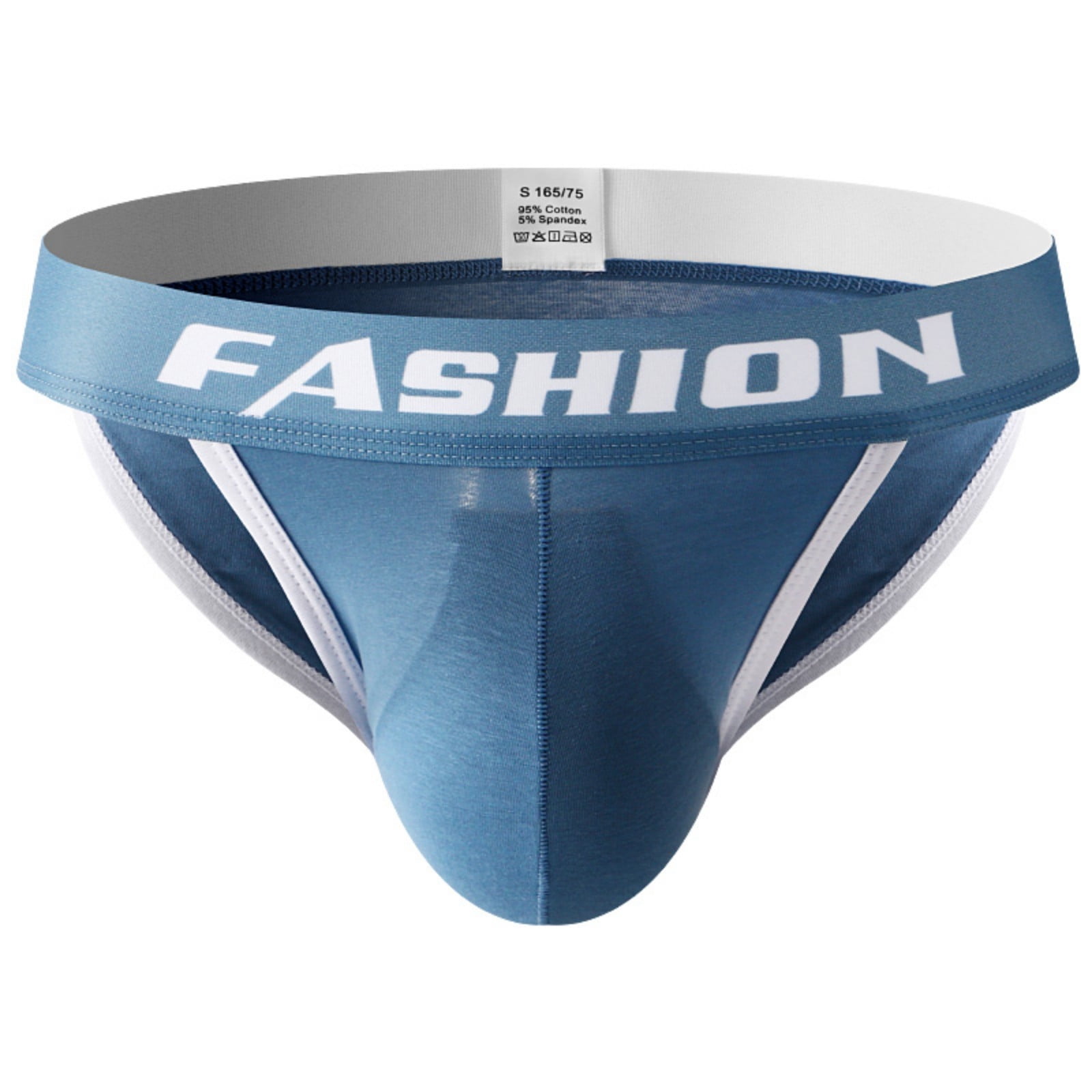 QIPOPIQ Mens Sexy Front Opening Fly Access Briefs Low Rise Bulge ...