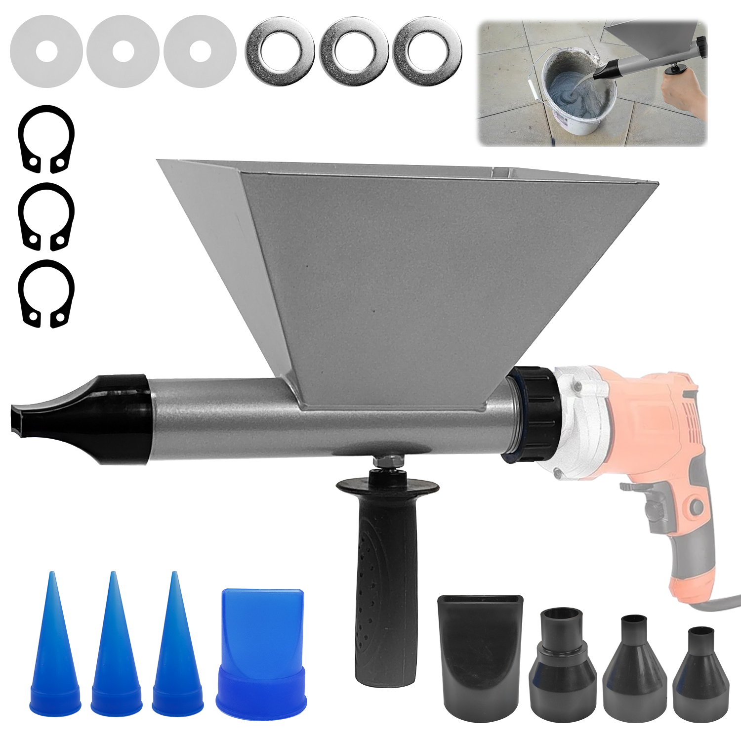 Red Devil 3988 Revolving Barrel Caulk Gun - Walmart.com