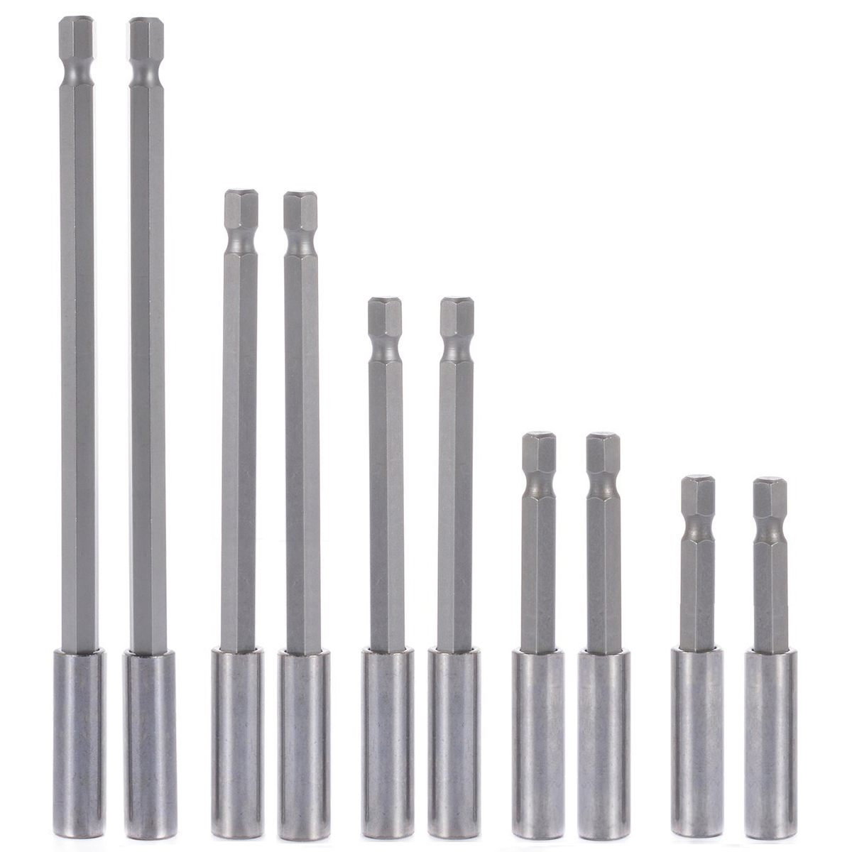HART 4-Piece Hex Shank Titanium Drill Bit Set (1/16, 3/32, 1/8, 5/32 ...