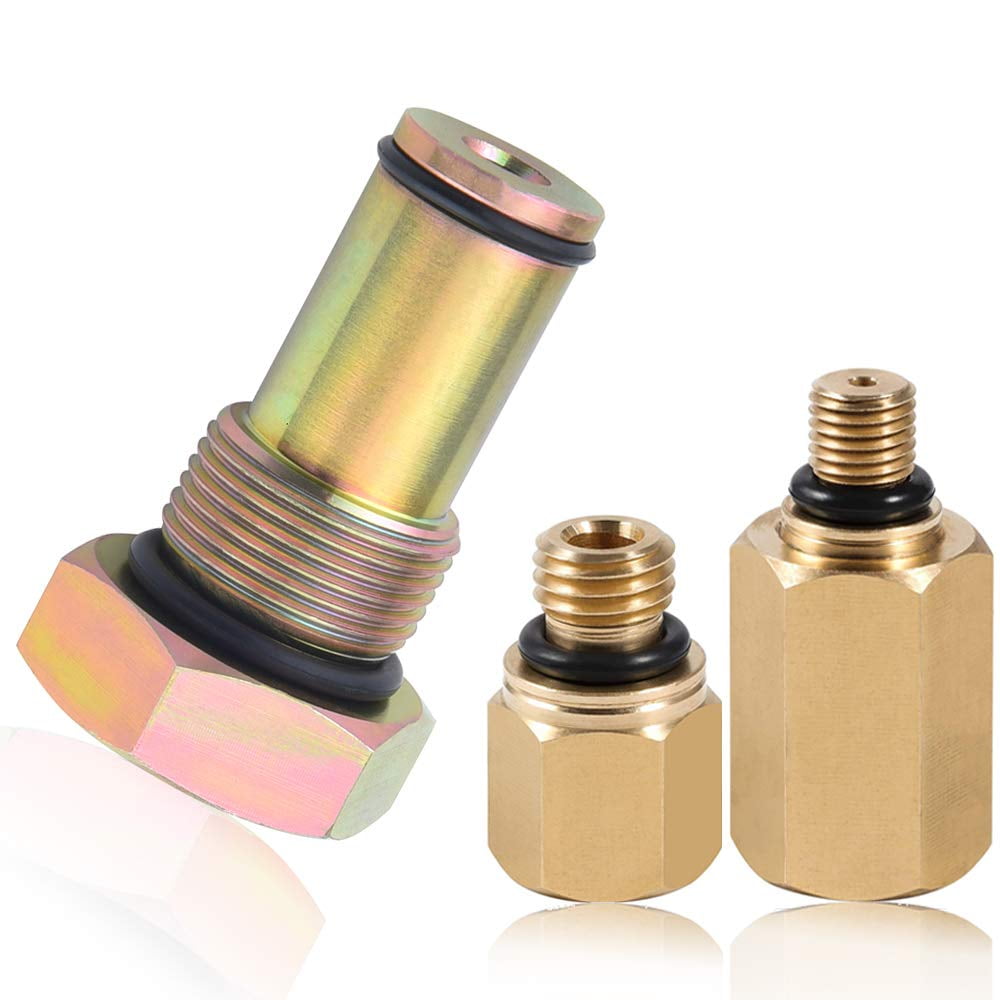 QISF 6.0 High Pressure Oil Pump IPR Valve Air Test Fitting Tool + Oil ...