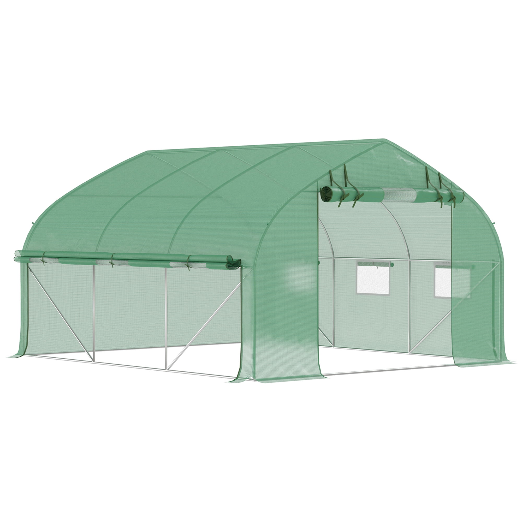 QISHENSHUI Tunnel Greenhouse Hot House – Equipped with Mesh Door ...