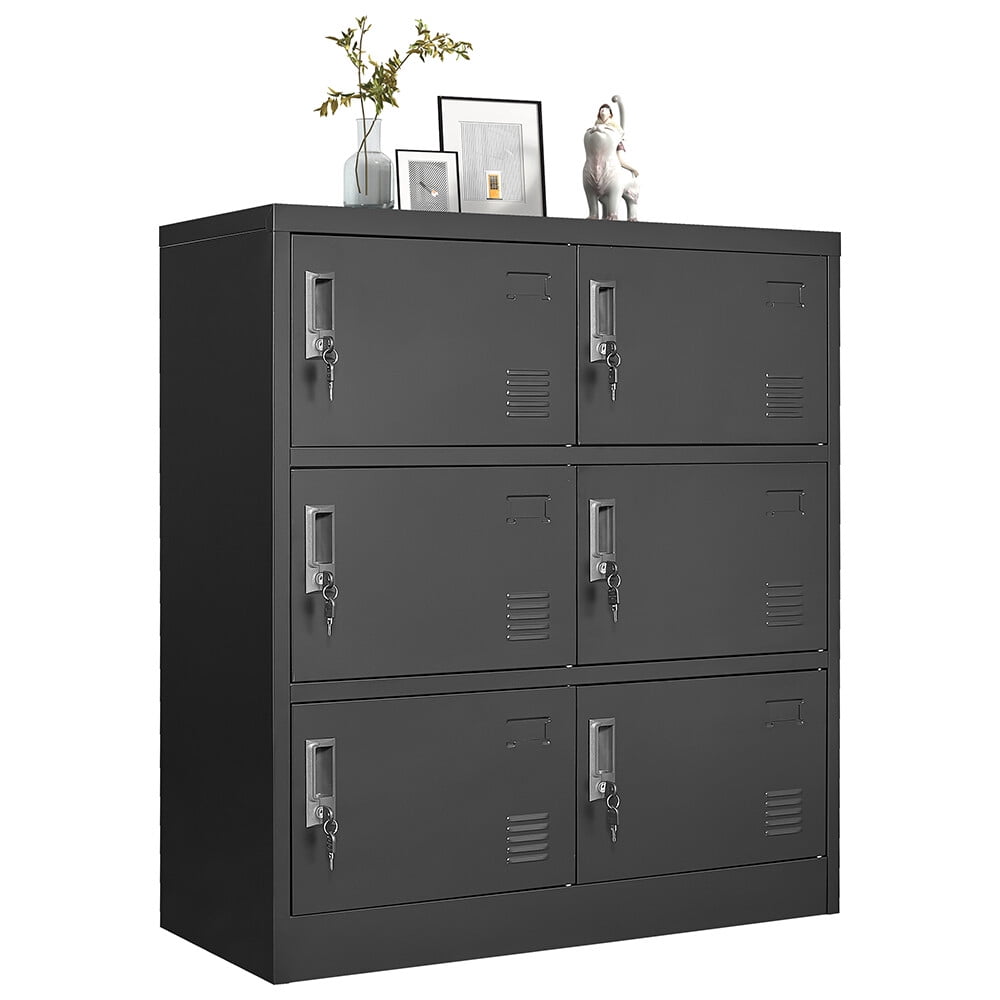 QISHIERDISHA 9 Door Metal Locker, Storage Lockers for Employees, Steel ...