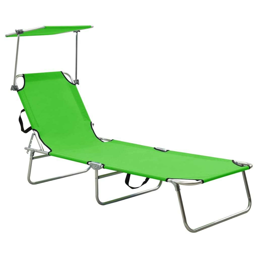 QISHIERDISHA Folding Chaise Lounge Pool Lounge Chairs Set of 2, Outdoor ...