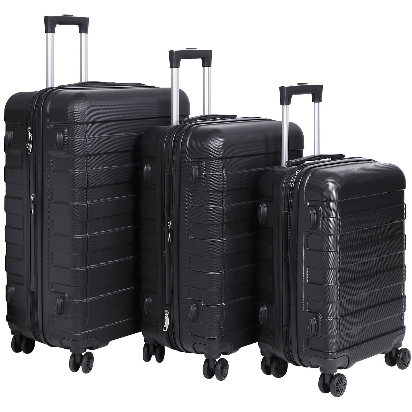 QISHIERDISHA Luggage Sets for Women & Men, Hardside Expandable Carry-on ...