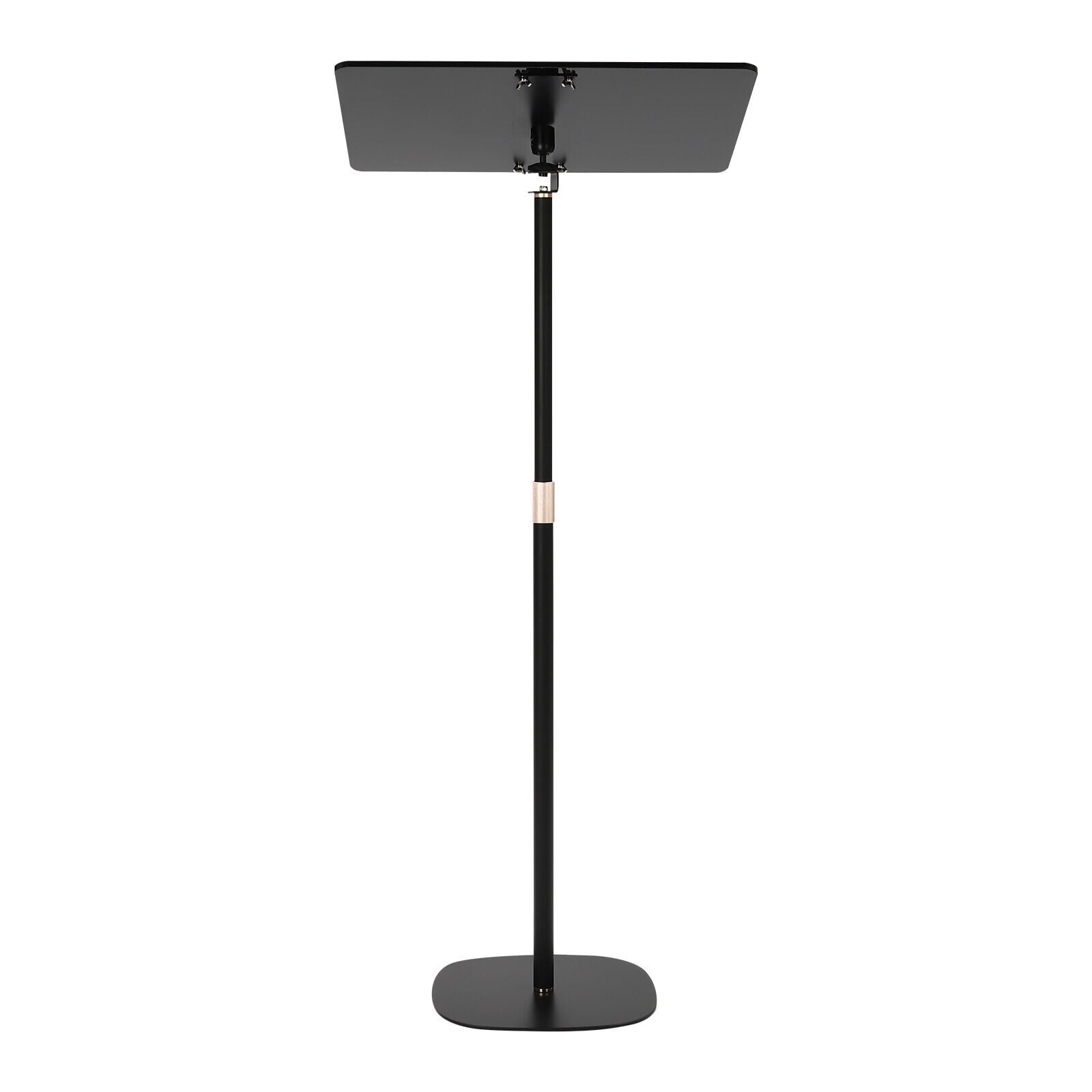 QISHIERDISHA Portable Metal Podium Stand Adjustable Height 31.5-51 ...