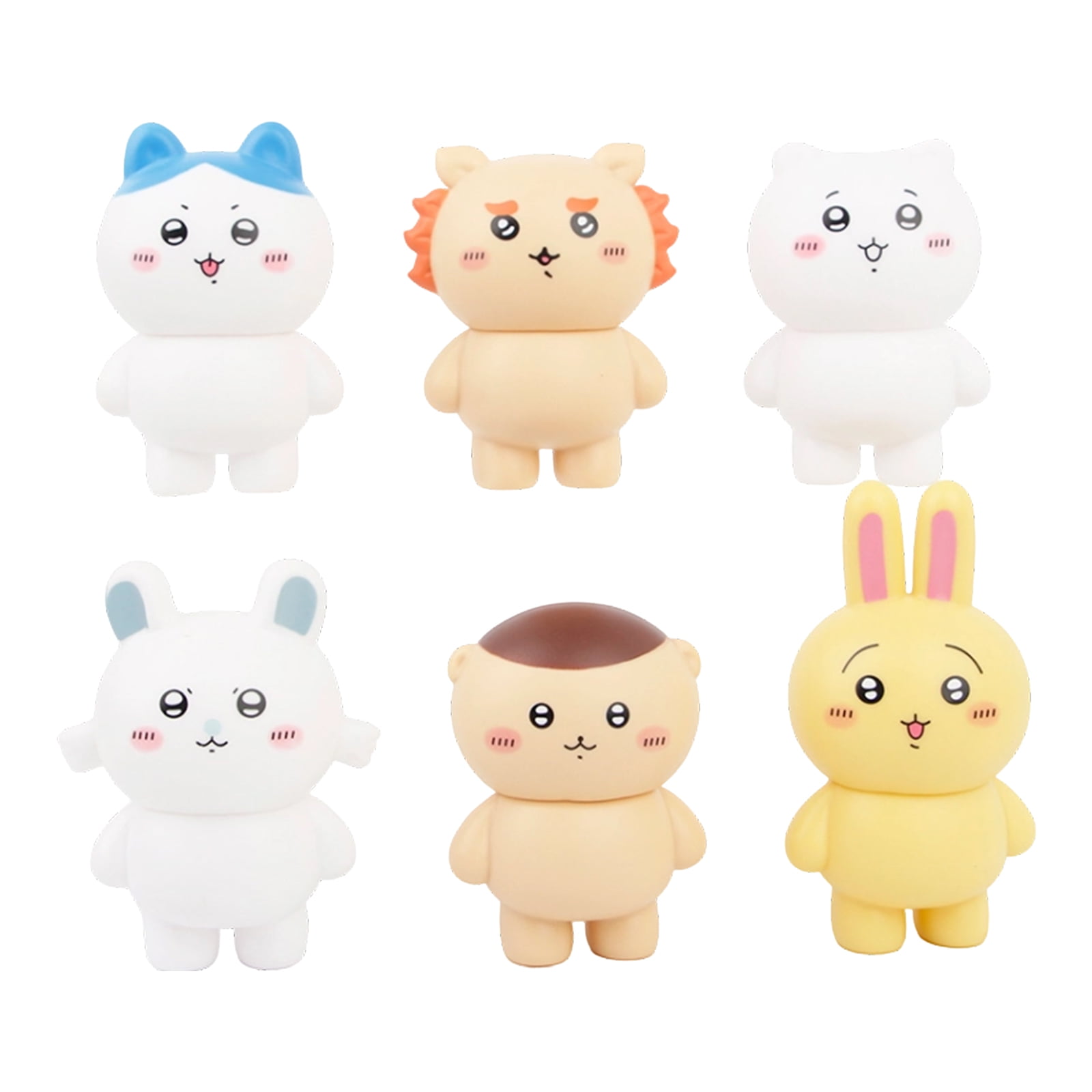 QITOWM CHiikawa Desktop Toy Figurines, Cute And Perfect Birthday Gifts ...