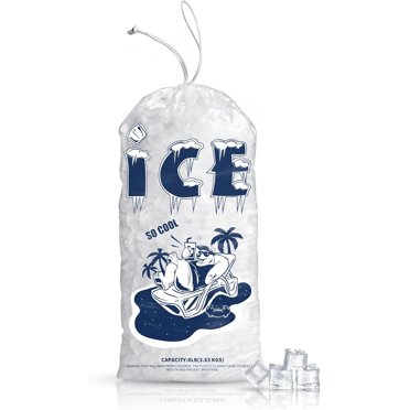 Vakly Refillable Ice Bags with Clamp Closure - Soft Reusable Icepack ...
