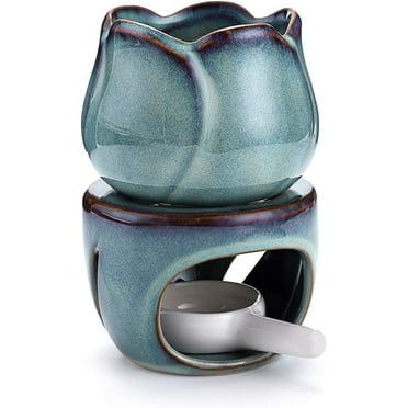 Warmself Delicate Romantic Ceramics Tealight Candle Holder Oil Tart ...