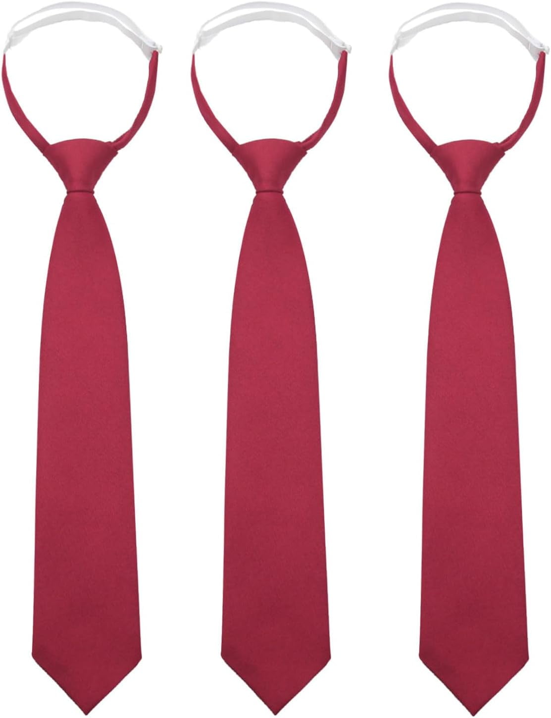 QIUTIAN School Ties for Boys/Kids Tie Pre-tied Adjustable Tie for ...