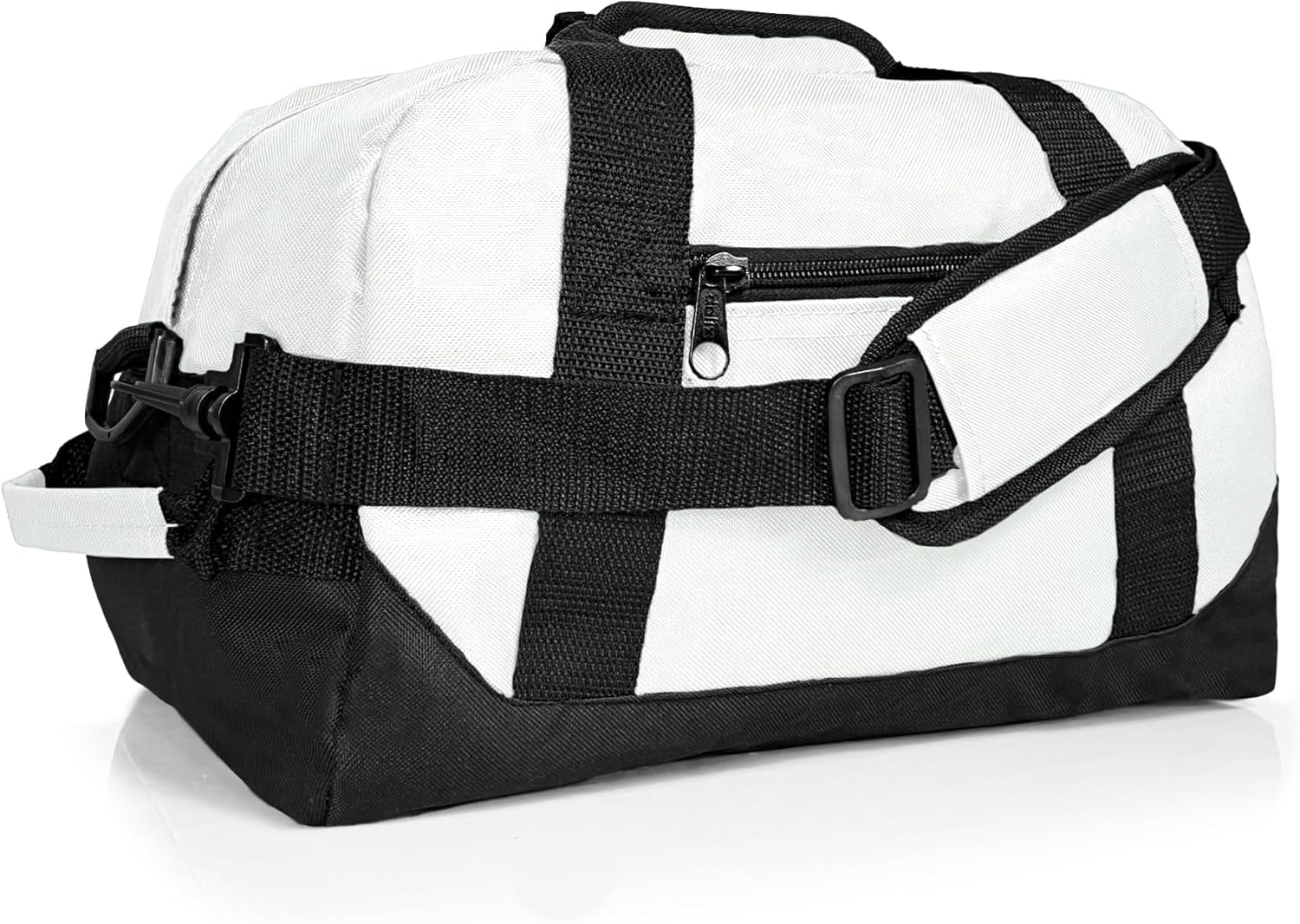 QIUYI 14" Small Duffle Bag Two Toned Gym Travel Bag - Walmart.com