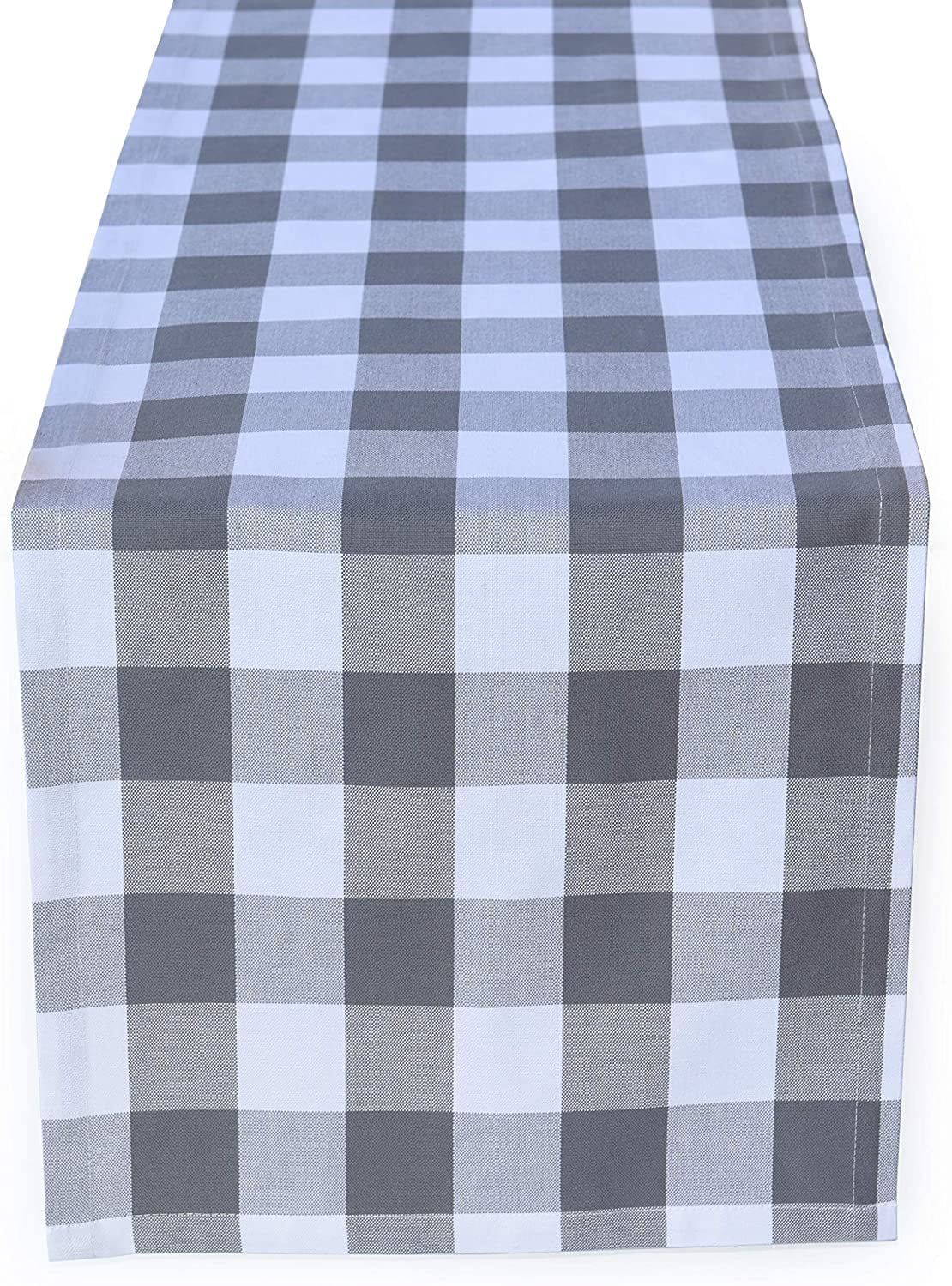 QIUYI 14 x 36 inch Tablerunners Cotton Buffalo Check Table Runner for ...