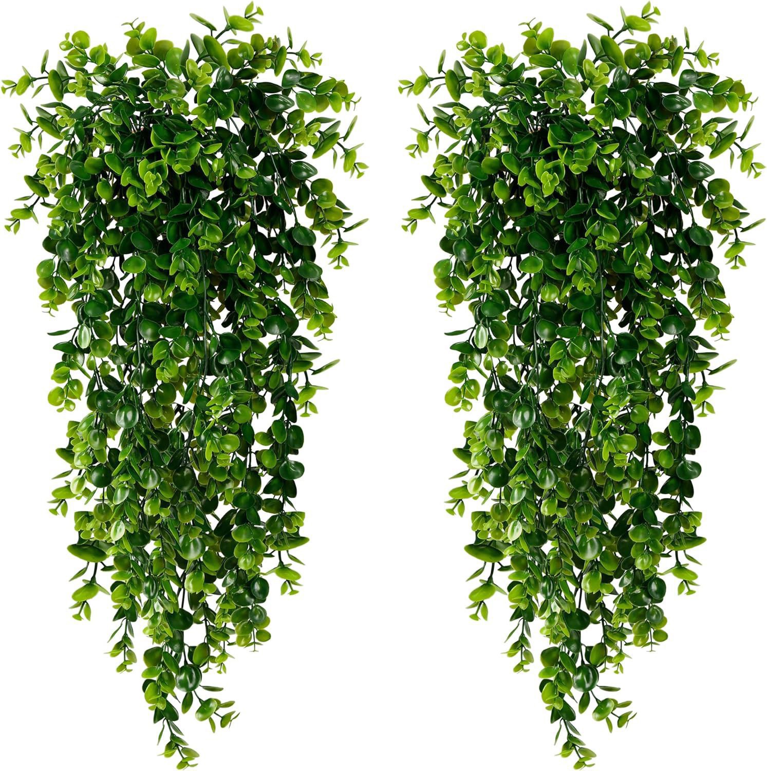 QIUYI 45 mesh Artificial Plastic Plants fern Vine for Wreath Wedding ...