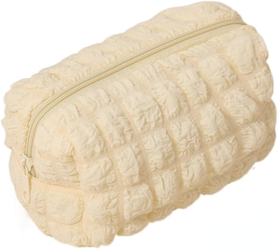 QIUYI Aesthetic Makeup Pouch Preppy Makeup Bag Preppy Stuff Small Make ...