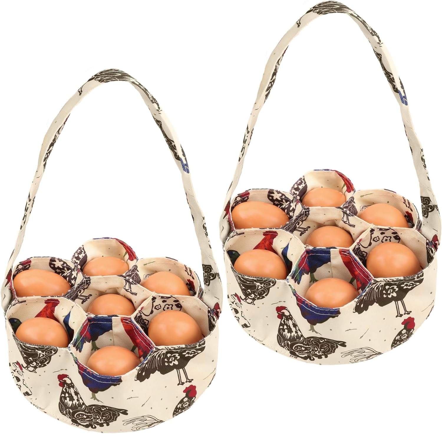 QIUYI Egg Bags Egg Basket Mini Egg Collecting Basket Egg Gathering ...