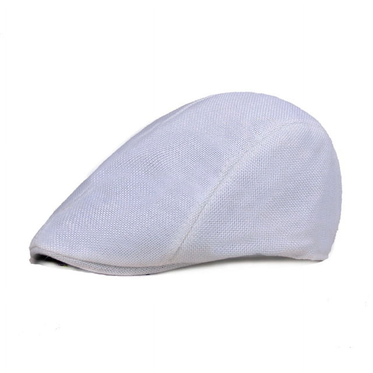 QIUYI Fashion Summer Men Hats Breathable Mesh Newsboy Caps Outdoor Sun ...