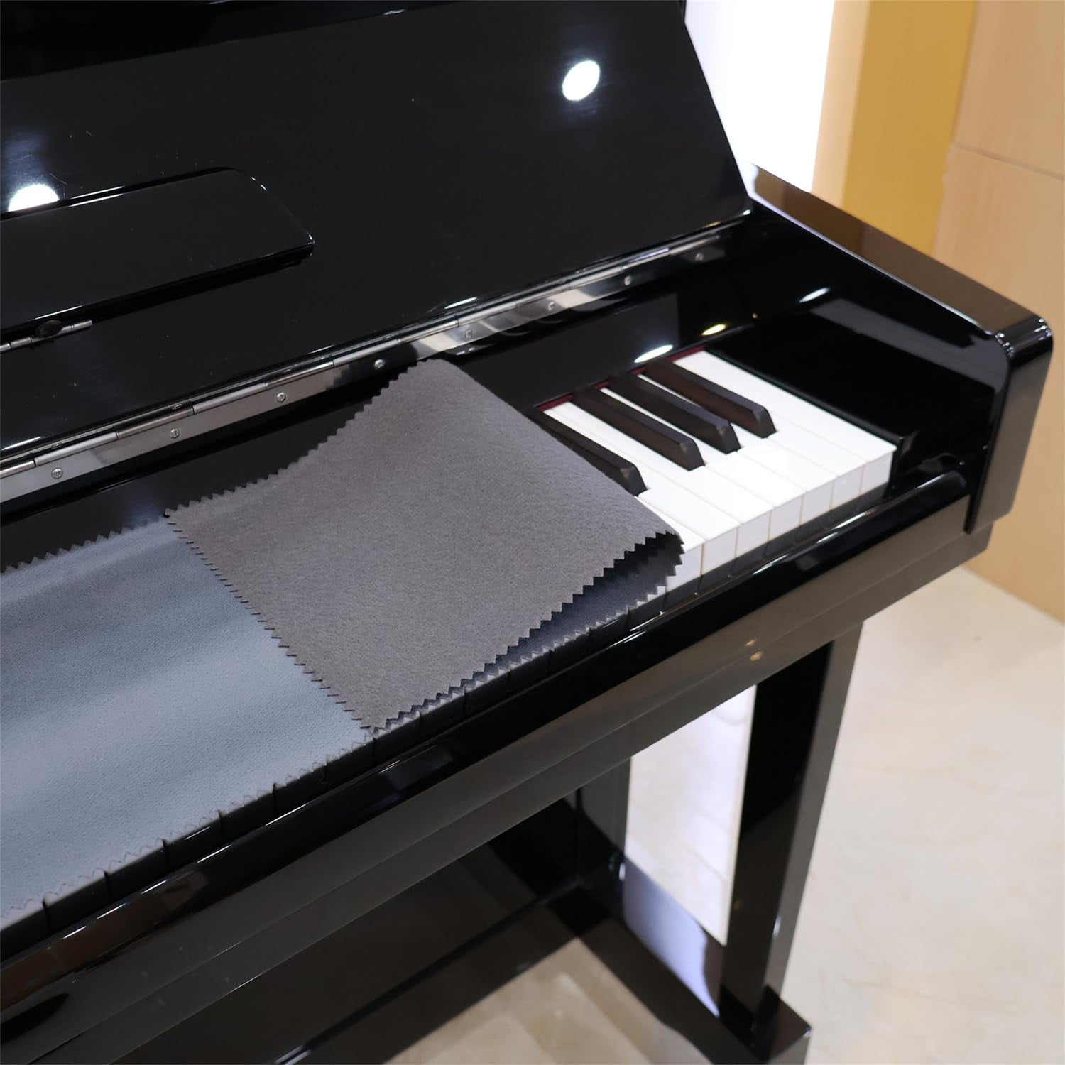 QIUYI Keyboard Piano Cover,Digital Piano Dust Cover,Piano Keyboard Dust Cover (piano cover-gray ...