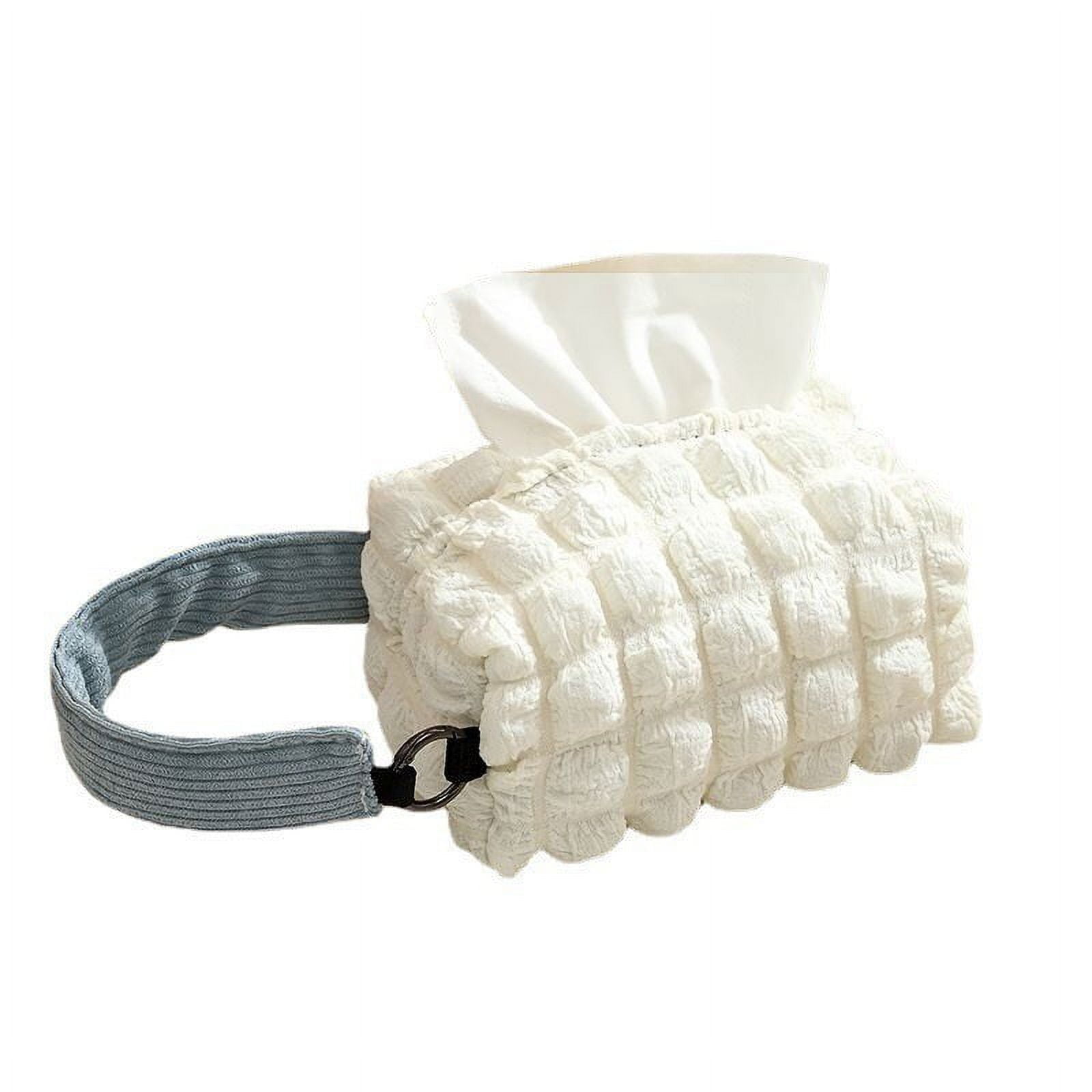 QIUYI Puff Tissue Cloth Tissue Bag Room Napkin Cover Paper towels ...