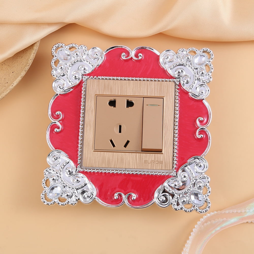 QIUYI Wall Switch Stickers Double -Open Switch Put Home Living Room ...
