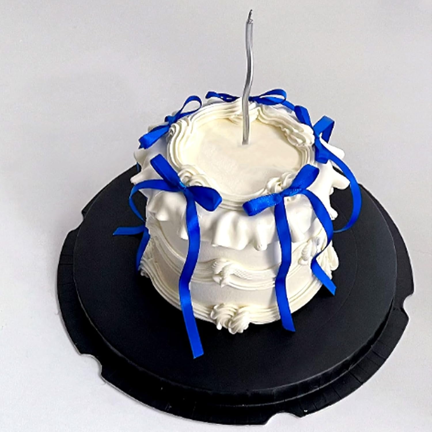 QIUYIDP 20 Pack Bow Cupcake Toppers Birthday Bowknot Ribbons Coquette ...