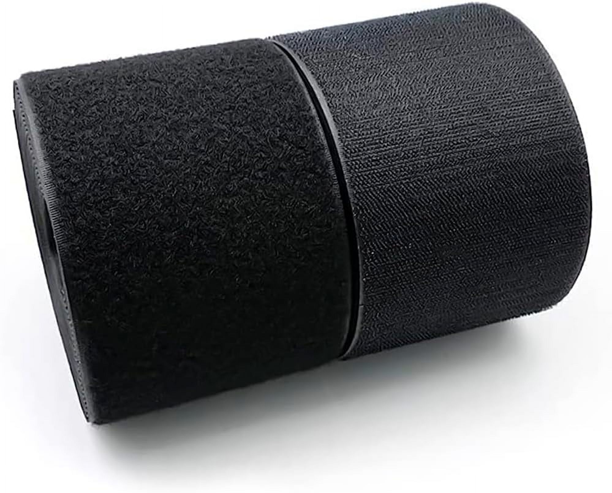 QIUYIDP 4 Inch Wide Olive Drab Sew on Hook Loop Tape Non-Adhesive Olive ...