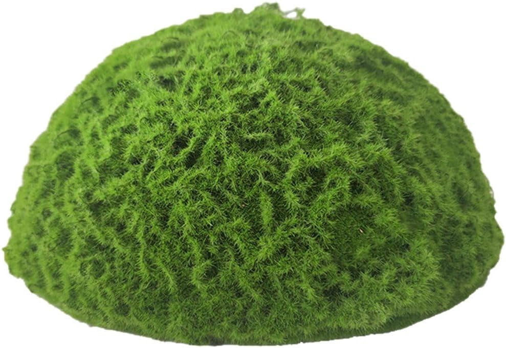 QIUYIDP Artificial Moss Ball Decorative Fake Moss Rocks Moss Stones ...