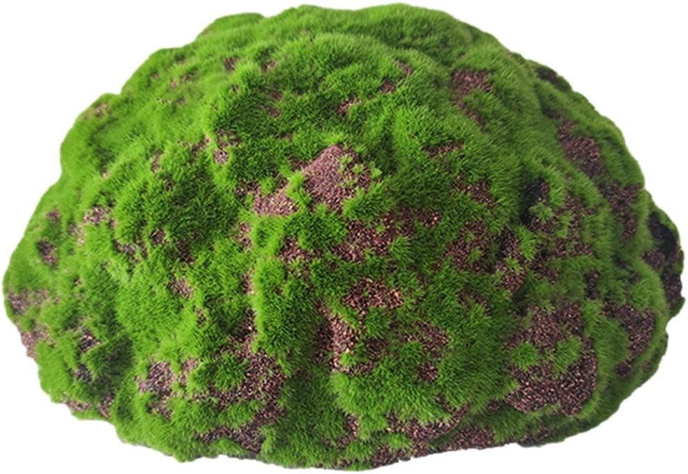 QIUYIDP Artificial Moss Ball Decorative Fake Moss Rocks Moss Stones ...