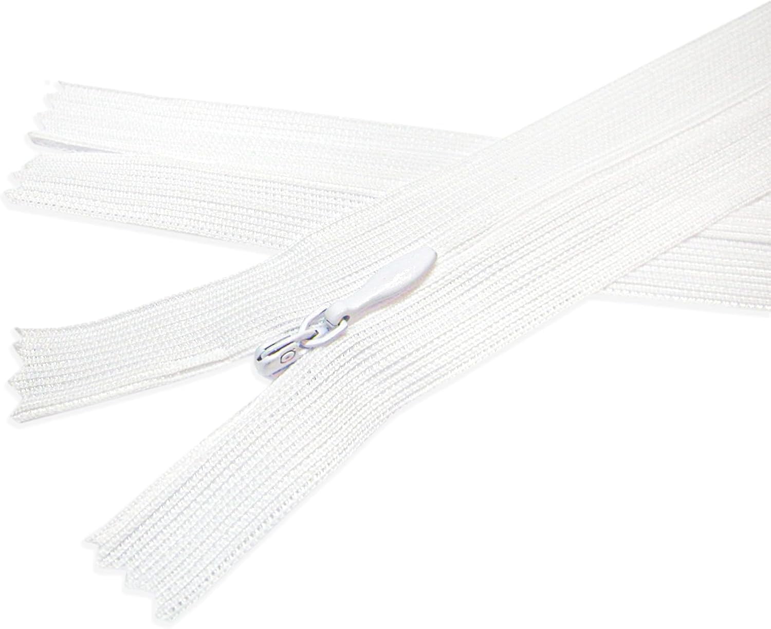 QIUYIDP Black 10" Invisible Zipper Sewing Heavy Duty Zipper - Walmart.com