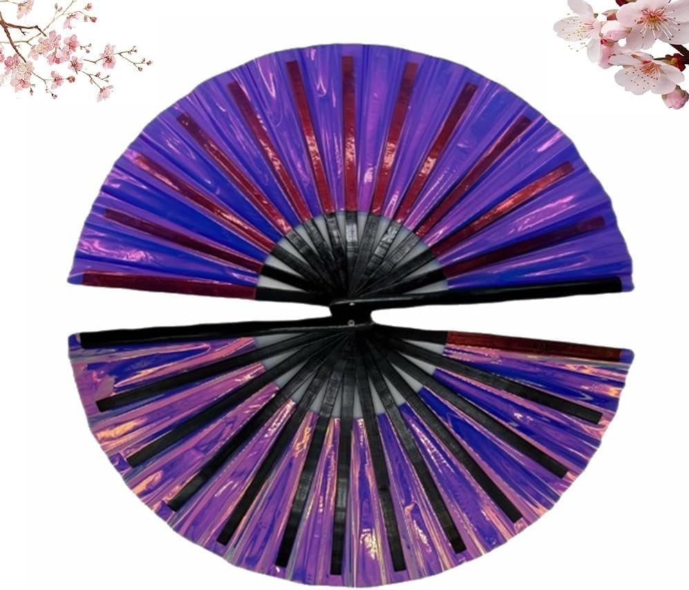 QIUYIDP Boots On The Ground Hand Fan for Line Dancing Popping Fans ...